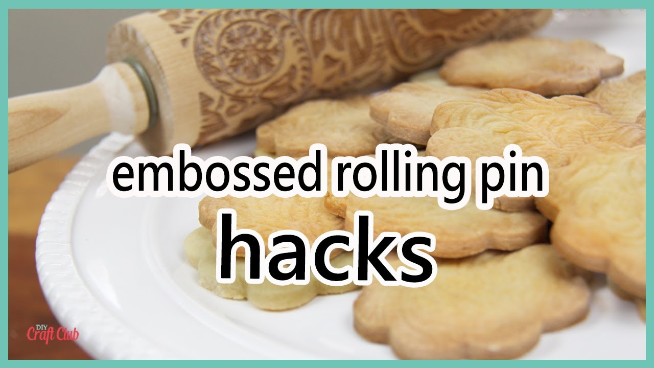 Embossed Rolling Pins | TIPS & HACKS For Using Engraved Rolling Pins