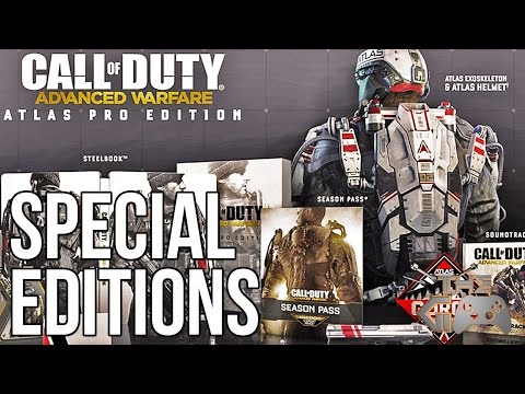 "Advanced Warfare ATLAS LIMITED EDITION" Unboxing! - COD AW Special Edition