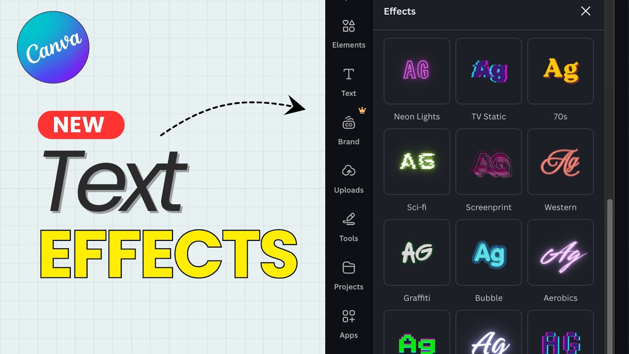 New Canva Text Effects You Should Try (Latest Update)