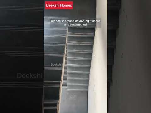 படிக்கட்டில் Tiles or Granite எது போடலாம்? | Staircase Finishing materials | Deekshi Homes