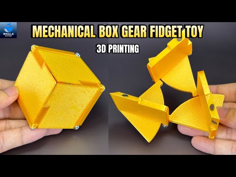 3D file Mechanical Box Fidget Toy 📦 ・Design to download and 3D print・Cults