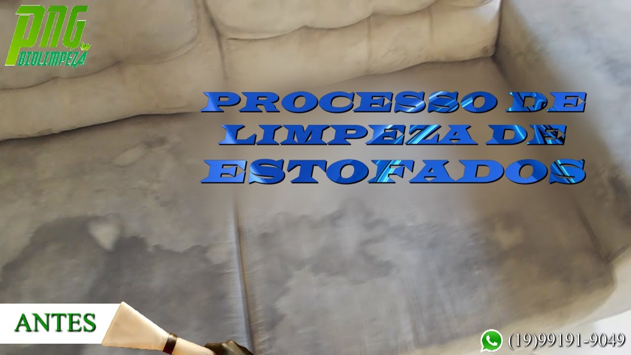 Processo de Limpeza e Higienização de Estofados