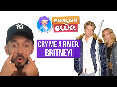 Learn English by songs: "Cry me a river" explained by English teacher