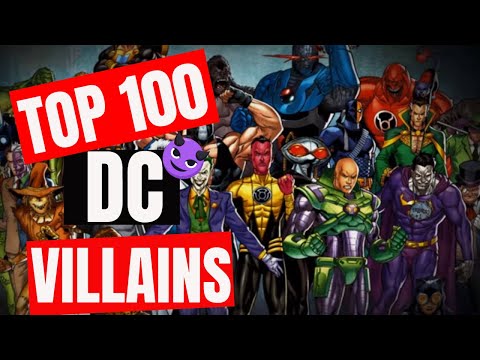 Top 100 DC Villains