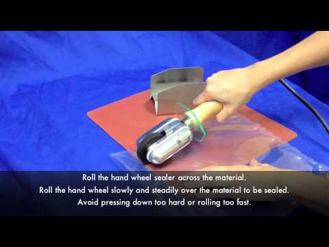 Sealer Sales HWS Series - Direct Heat (Constant Heat) Hand Wheel Sealer