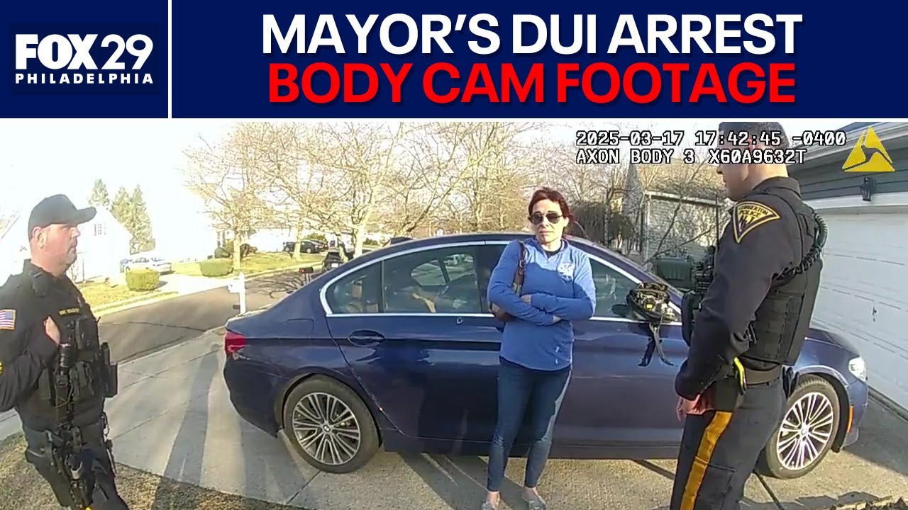 BODY CAM: New Jersey mayor arrested accused of DUI with child in car