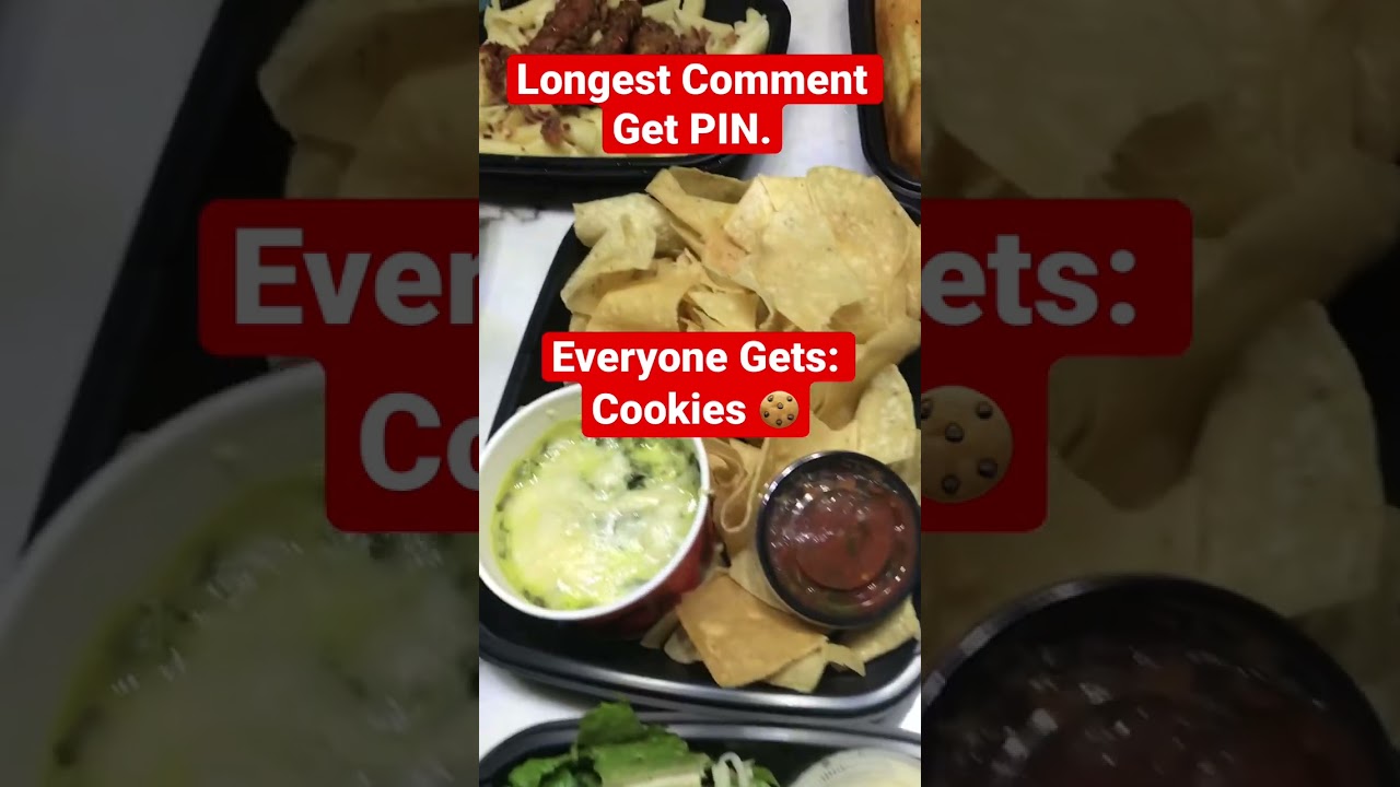 Longest Comment Gets Pin. #shorts #food #Pin #challenge