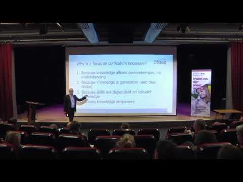 Lezing van Daniel Muijs over belang van curriculum (video) | X, Y of ...