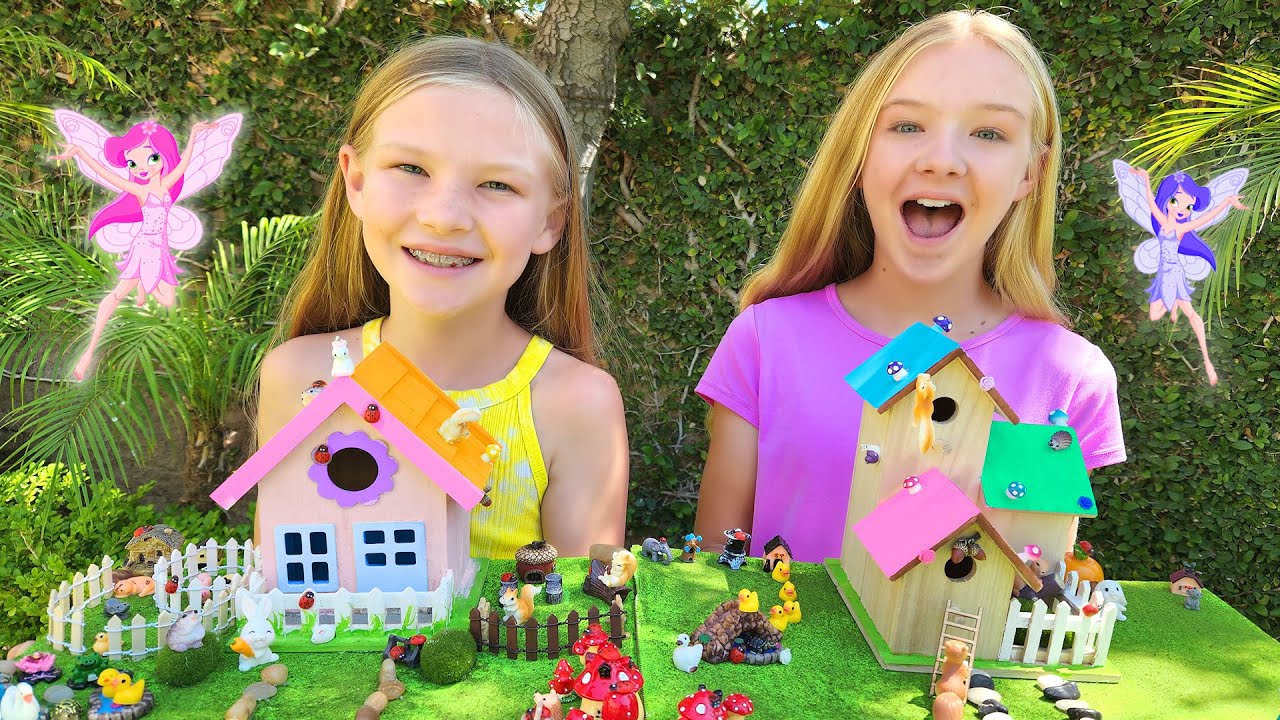 We Catch Fairy's in Our DIY Fairy Gardens!!