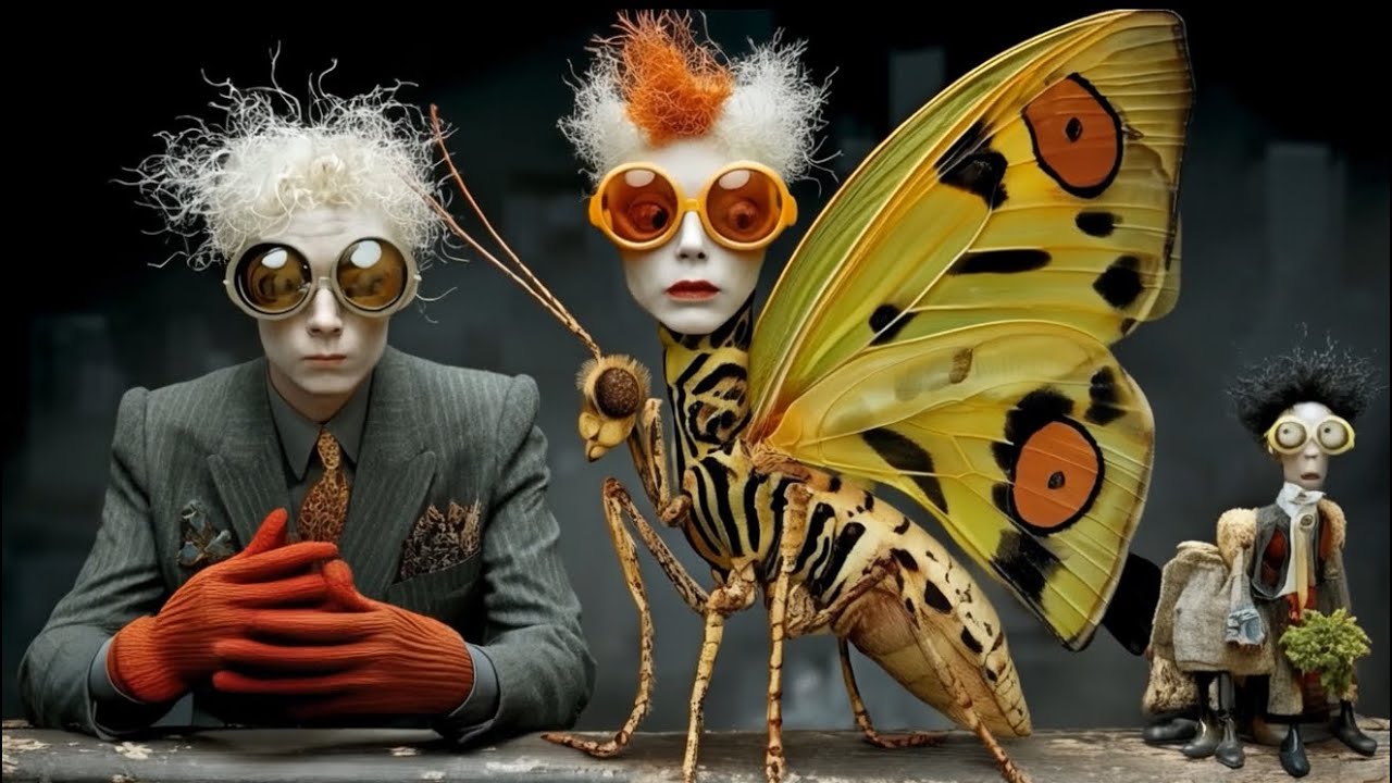 AI Insects Come to Life – Animated Butterfly & Bug Characters with Midjourney-Kelly Boesch