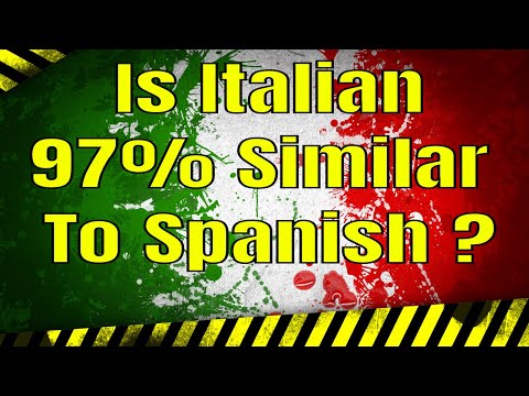 Is Spanish language is 97% Italian? #speakspanish #speakitalian #mikemartins