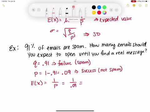AP Stats Ch 17 Probability Models notes part 1