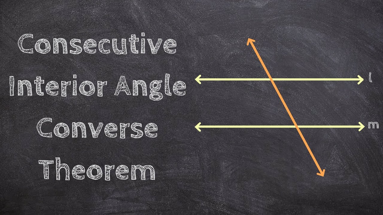 What is the Consecutive Interior Angle Converse Theorem