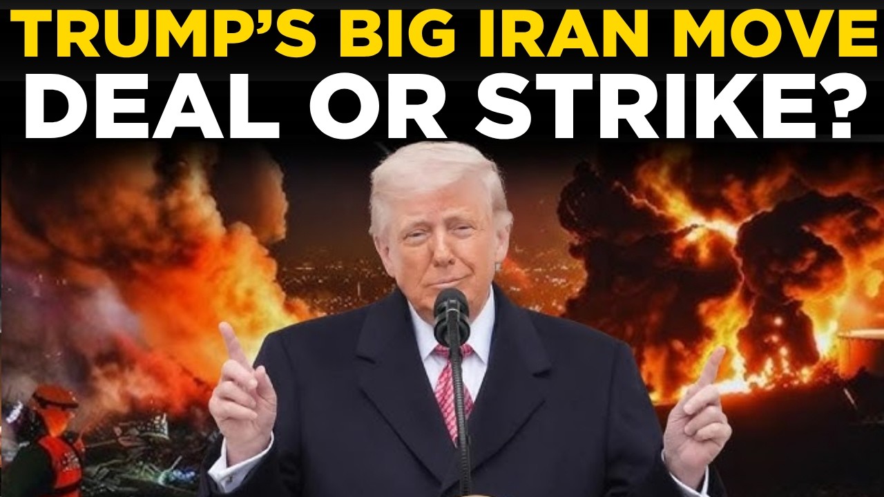 Trump’s Big Iran Move LIVE: Deal or Strike? | Military Options, War Fears Rise | Pentagon Briefing