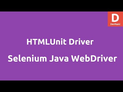 Learn HTMLUnit Driver Selenium Java WebDriver Example - Mind Luster