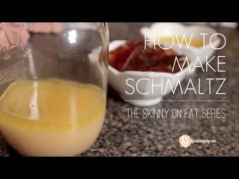How to Make Homemade Schmaltz