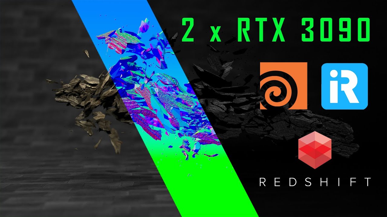 Powerful Render Farm for Houdini & Redshift | Render with 2 x RTX 3090 | iRender Cloud Rendering