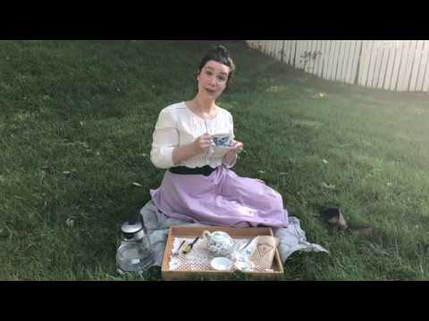 Historical Tea Series: Tea with Isabella Beeton | Tea in the Garden