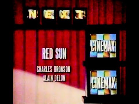 Cinemax: If you like movies promo for UP NEXT & "Red Sun" w/ Charles Bronson & Alain Delon. SWORD!!!