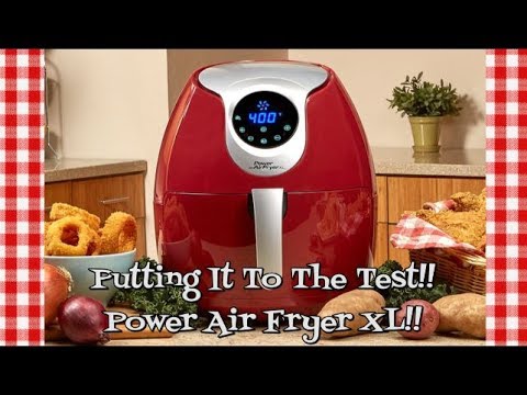 Power Air Fryer XL~Putting It To The Test~Air Fryer Demo & Review~Burgers & Fries~Noreen's Kitchen
