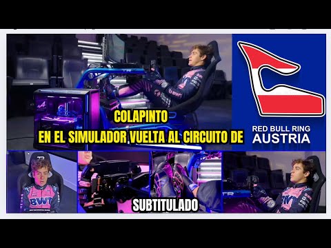 COLAPINTO en el SIMULADOR GP F1 AUSTRIA 2025 SUBTITULADO