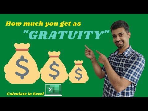 Gratuity l Gratuity Calcultion | Calculation in MS Excel