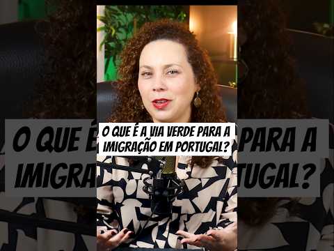 What is VIA VERDE for immigration in Portugal?