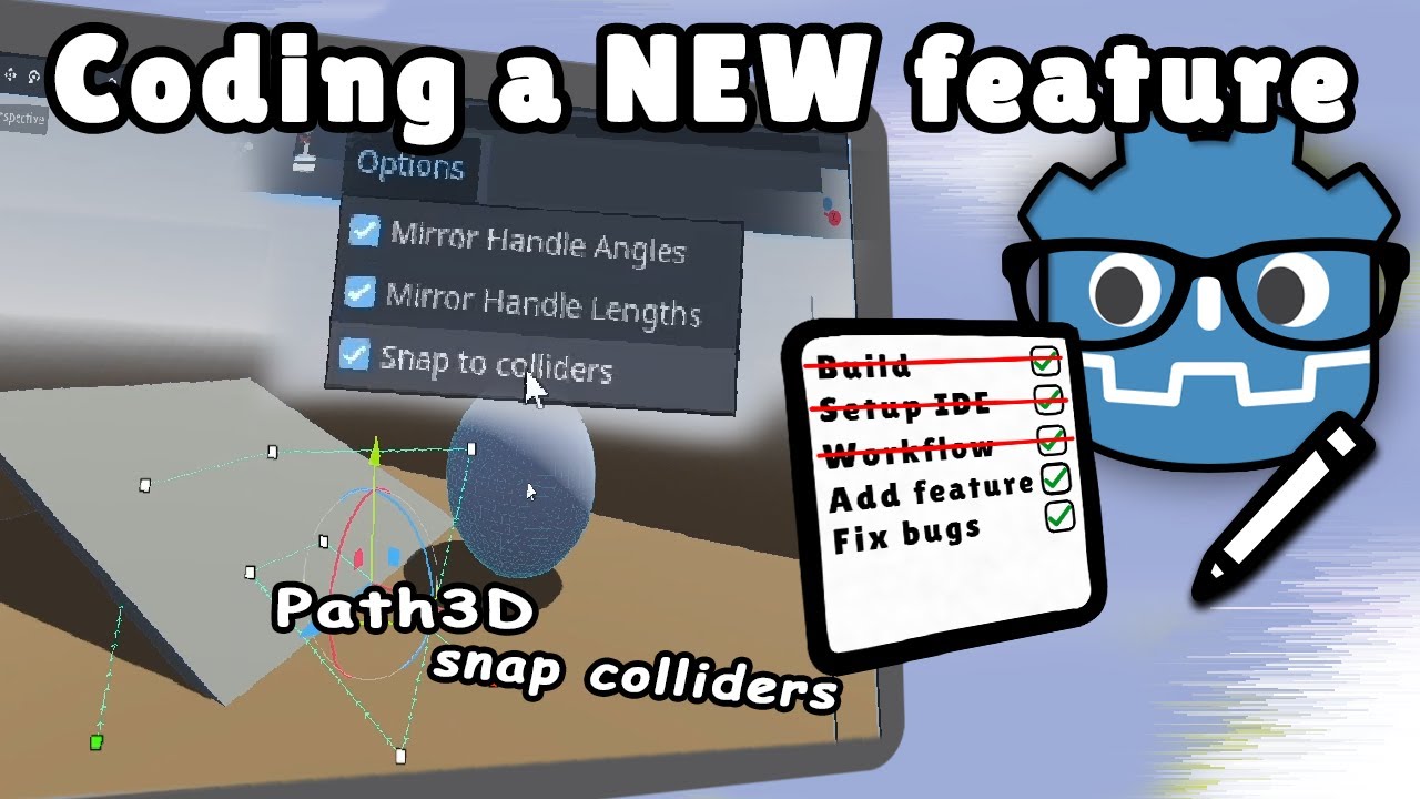 Create a NEW feature to Godot (C++) | How to contribute code