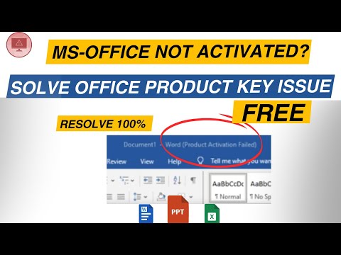 The FASTEST Way To Fix MS Office Activation KEY Problems
