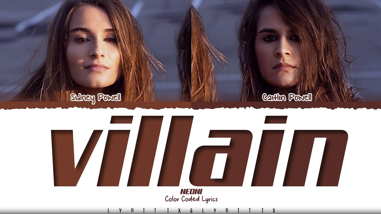 NEONI 'Villian' Color Coded Lyrics | Lyritix