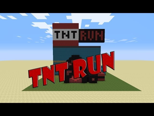 minecraft MiniGame:TNT RUN 1.8 Minecraft Map