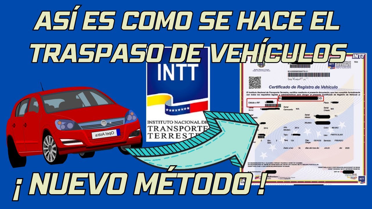 🥇How to TRANSFER VEHICLE OWNERSHIP | INTT | 💥 NEW METHOD!