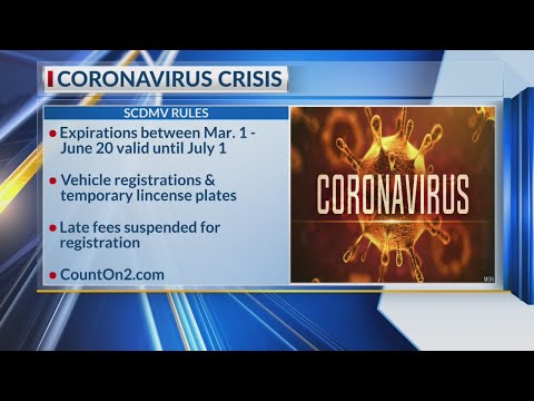 SCDMV issues guidelines for expiring licenses, registrations