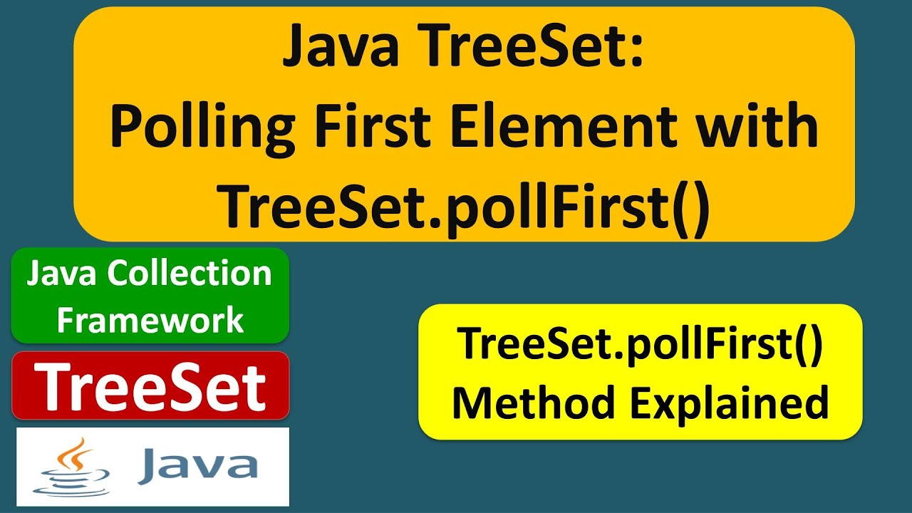 Java TreeSet: Polling First Element with TreeSet.pollFirst() | Java Collection Framework