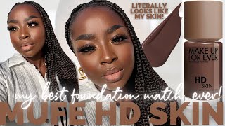 14 HR WEAR TEST MAKE UP FOREVER HD SKIN 24 HR UNDETECTABLE HYDRATING NATURAL FOUNDATION | MenaAdubea