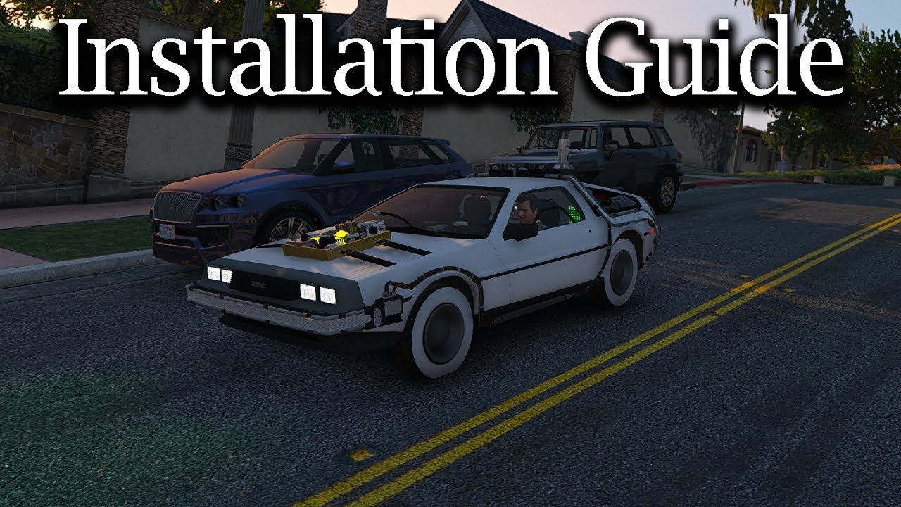 Back To The Future - Delorean Time Machine (3 Car Pack) 1.0 - GTA 5