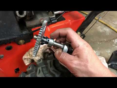 Small engine (briggs) Compression release operation and failure symptoms.