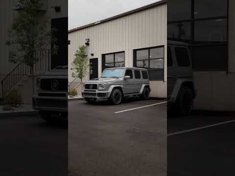 Thoughts on this G63 with a Brabus Kit? #mercedesamg #brabus #gwagon