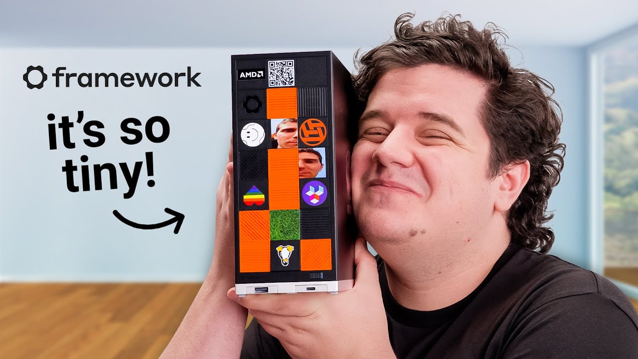 This TINY desktop makes me nervous.... - Framework Desktop