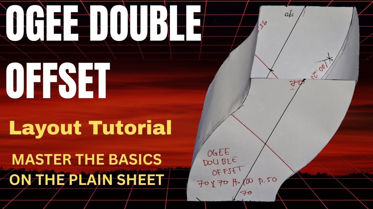 Ogee Double Offset layout tutorrial