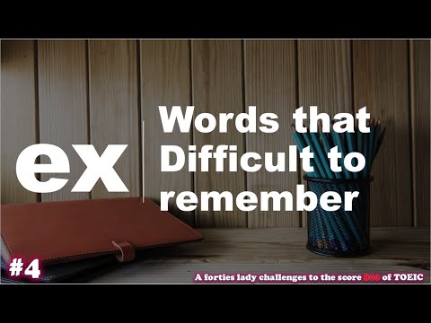 A forties lady challenges #3 Words starting with “ex”.