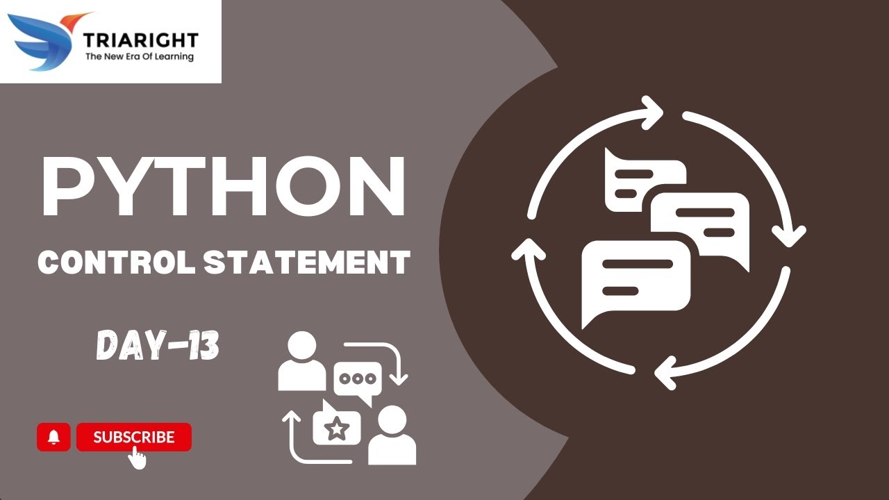 Mastering Control Statements in Python 🔁 | Day 13 – Python Programming Essentials