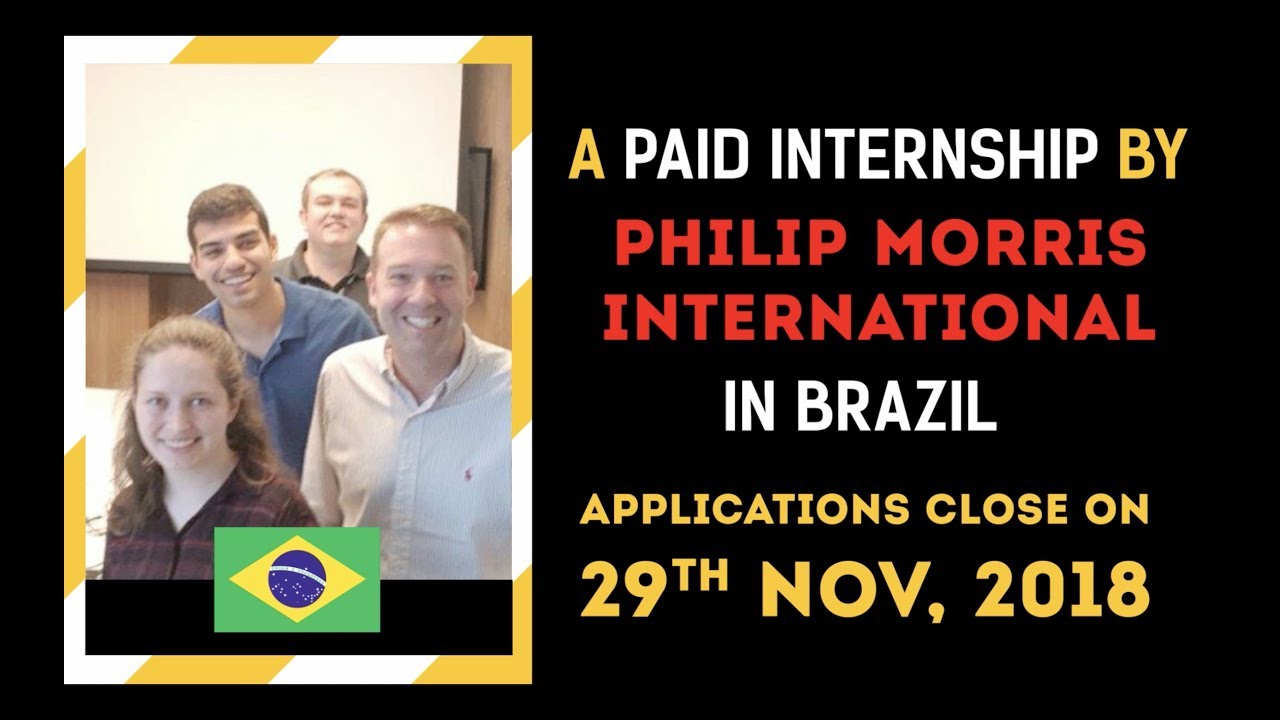 Apply for INKOMPASS, a paid internship program in Brazil!
