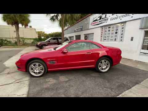 2003 Mercedes Sl500 Hard Top Convertible For sale walk around cold start Dynamic Motors