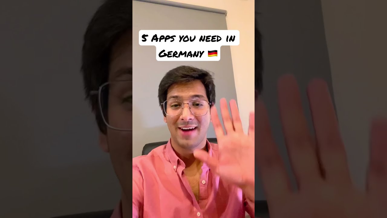 5 Apps you need in Germany!! #shorts