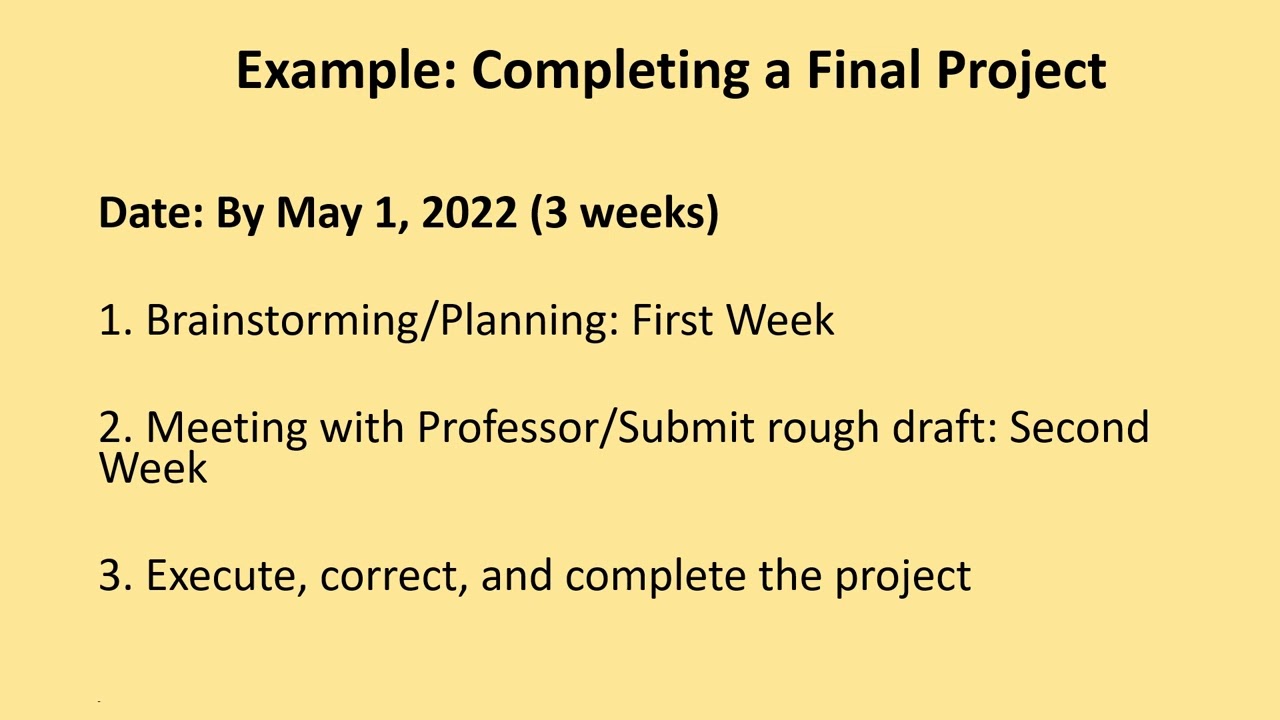 Problem Solving Strategies: Working-Backward Strategy