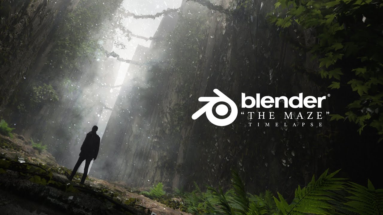 The Maze - Blender Timelapse