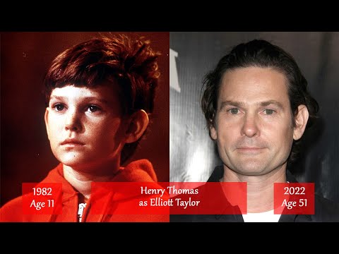 E.T. the Extra-Terrestrial the Cast from 1982 to 2022 (ET l'extraterrestre)