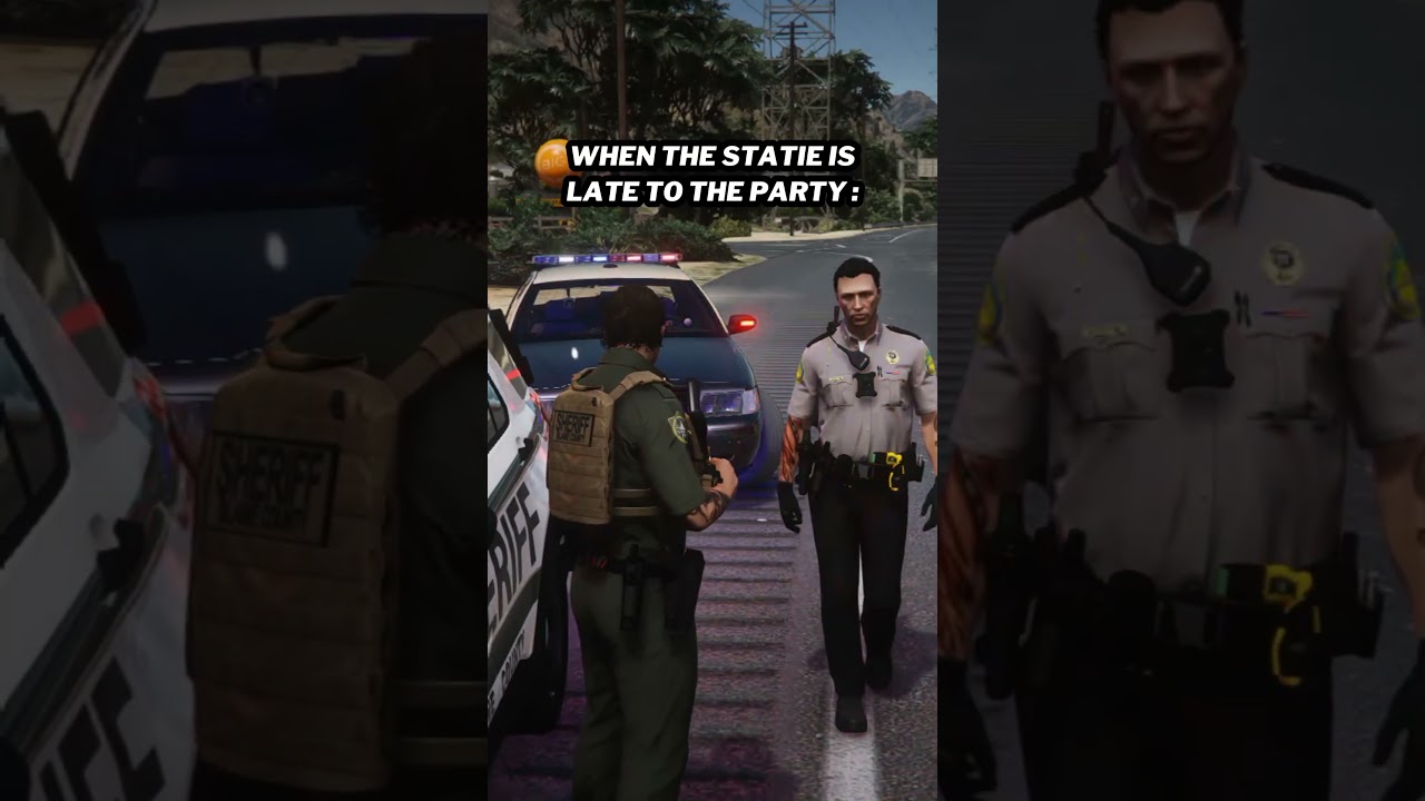 Server: BaylineRP | #fivem #police #gta #fivepd #statepolice #fyp