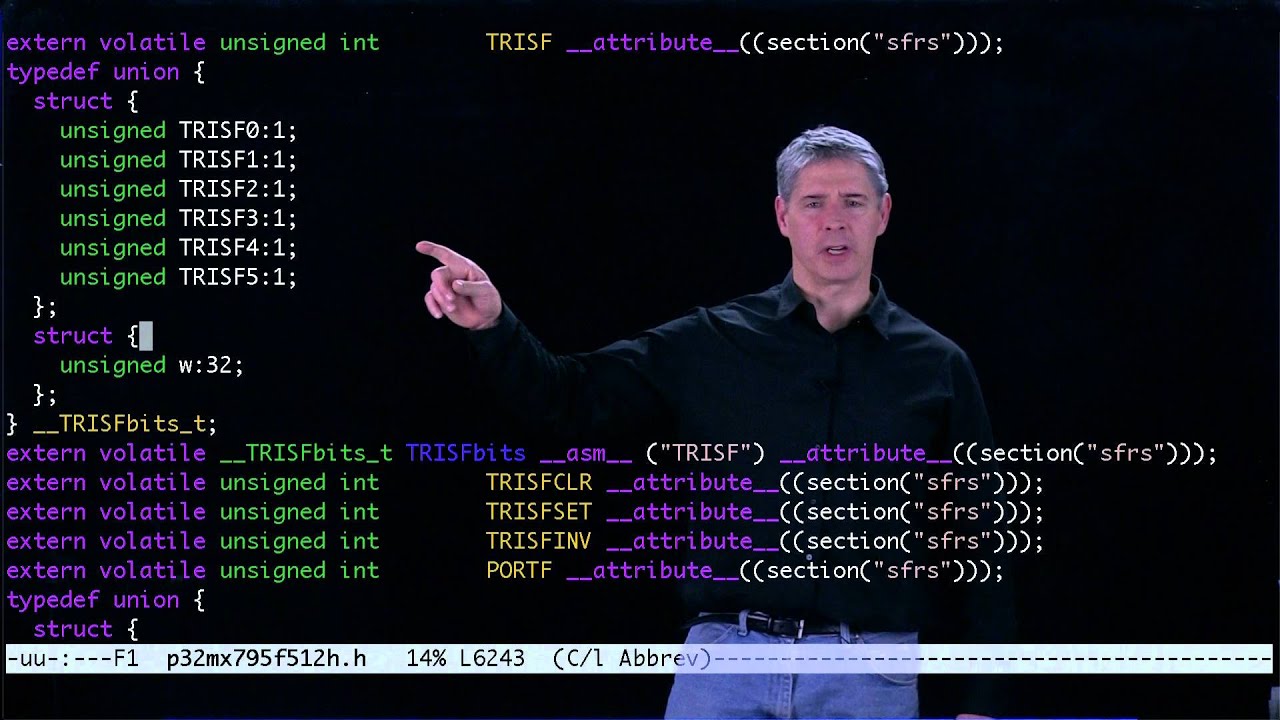 Digging through PIC32 header files (Kevin Lynch)
